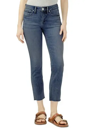 SILVER JEANS CO. Suki Crop Skinny Jeans