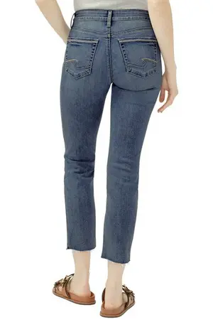 SILVER JEANS CO. Suki Crop Skinny Jeans
