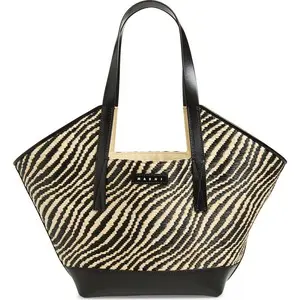 Marni Small Waves Tote 00n99 Black