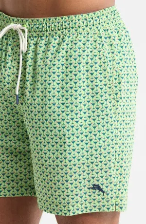 Tommy Bahama Naples Martini Print Swim Trunks