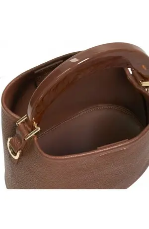 Dune London Dharla Leather Top Handle Bag - Brown
