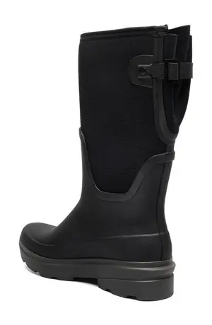 Bogs Hazel Tall Adjustable Calf Rain Boots - Black