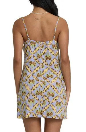 BILLABONG Tidal Crush Palm Tree Minidress
