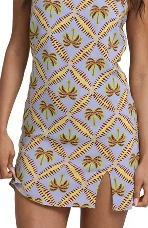 BILLABONG Tidal Crush Palm Tree Minidress