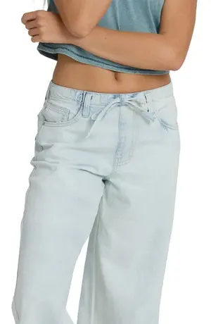 BILLABONG Jade Saltwashed Tie Waist Jeans