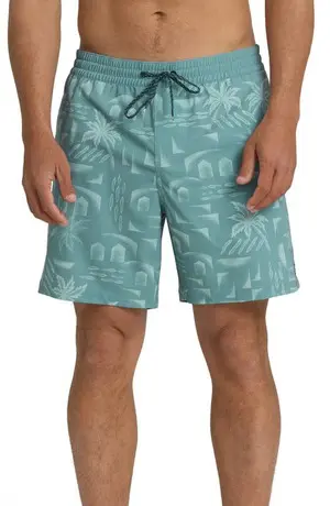 BILLABONG Layback Swim Trunks - Blue Fog