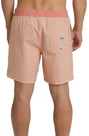 BILLABONG Layback Swim Trunks - Vintage Pink
