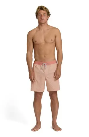 BILLABONG Layback Swim Trunks - Vintage Pink