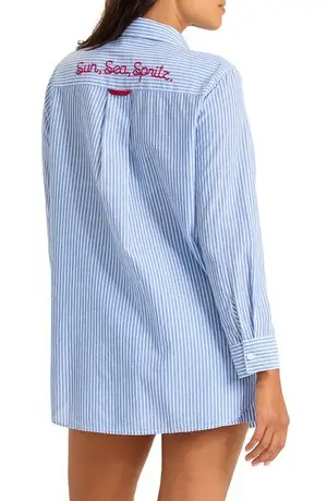 Tommy Bahama Striped Cotton Button-up Shirt