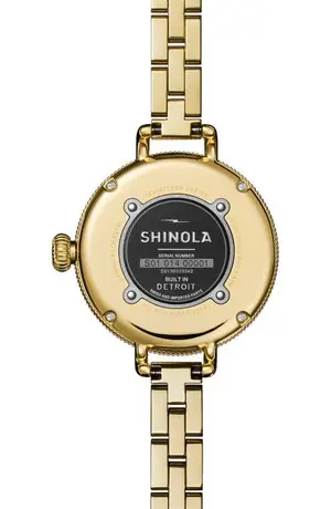 Shinola Birdy Lazuli Bracelet Watch