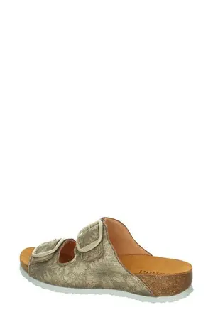 Think! Julie Buckle Sandal - Taupe