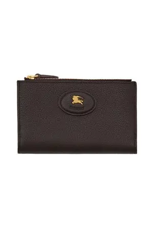Burberry Medium Bloomsbury Wallet - Peat Brown/sand Beige