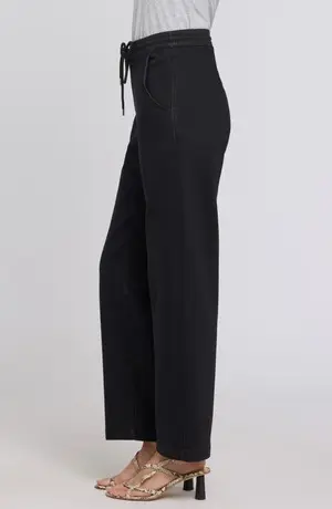 NYDJ Relaxed Drawstring Wide Leg Jeans