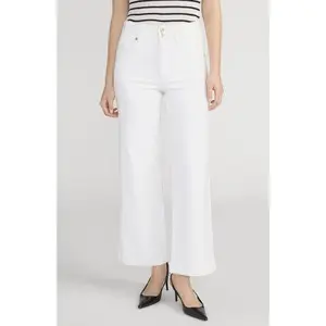 Women's High-Rise Wide Leg Ankle Pants
