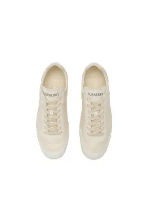 Burberry Leather Knight Runner Sneakers