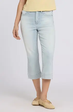 NYDJ Marilyn Split Cuff Crop Capri Jeans
