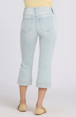 NYDJ Marilyn Split Cuff Crop Capri Jeans