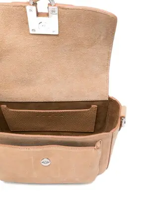 Hogan Leather Shoulder Bag - White