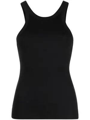 TOTEME Organic Cotton Tank Top - Black