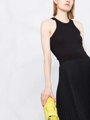 TOTEME Organic Cotton Tank Top - Black