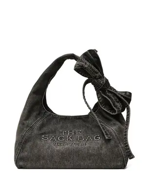 Marc Jacobs The Sack Denim Handbag - Black