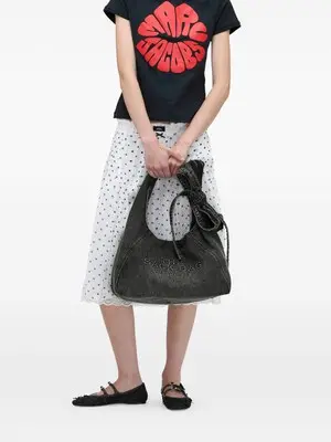 Marc Jacobs The Sack Denim Handbag - Black
