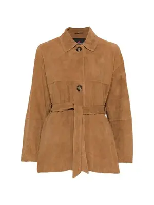 Peuterey Machuca Suede Leather Jacket