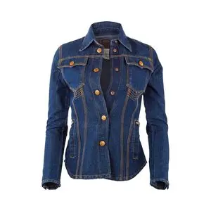 Jean Paul Gaultier Structural Denim Jacket - Blue