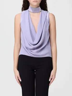 Elisabetta Franchi Sleeveless Top - Lilac