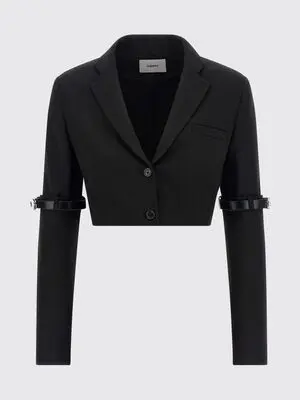 Coperni Cropped Virgin Wool Blazer