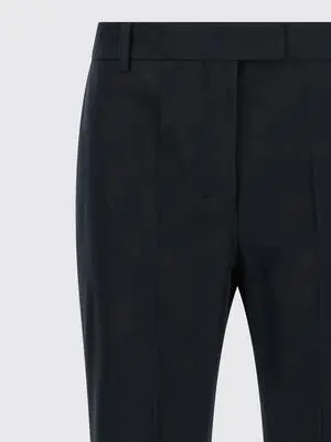 Max Mara Fatina Cotton Blend Cropped Trousers - Blue