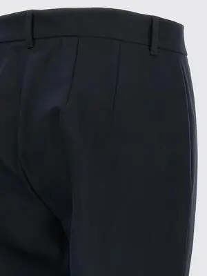 Max Mara Fatina Cotton Blend Cropped Trousers - Blue