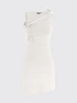 Coperni Sleeveless Mini Dress With Floral Appliques