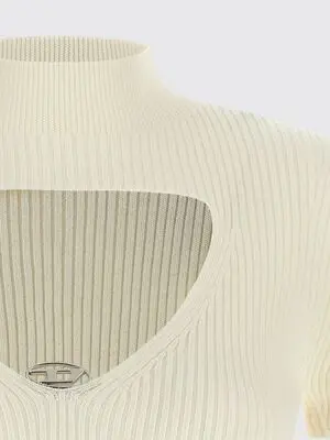 DIESEL® M-olive Wool Top - White