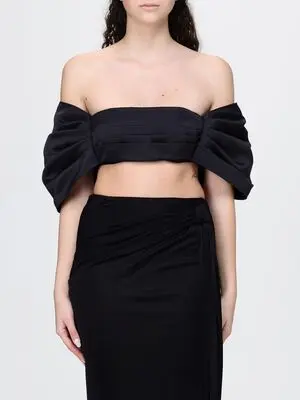 Elisabetta Franchi Off-the-shoulder Draped Top