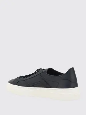 Santoni Grained Leather Lace-up Sneakers
