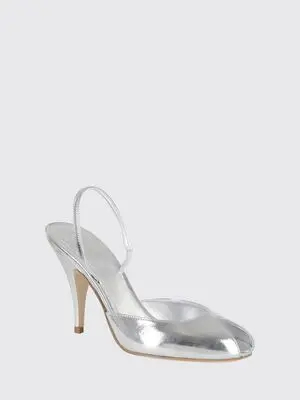 3JUIN Laminated Leather Slingback Pumps