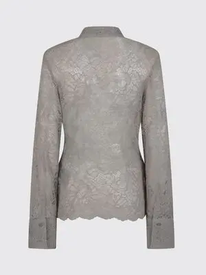ROTATE BY BIRGER CHRISTENSEN Lace Shirt - Grey