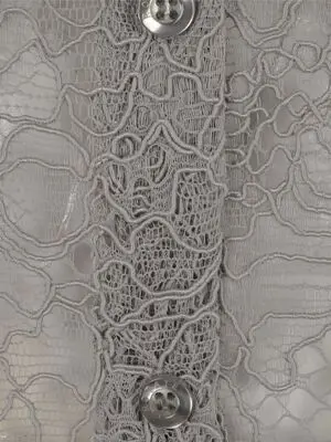 ROTATE BY BIRGER CHRISTENSEN Lace Shirt - Grey