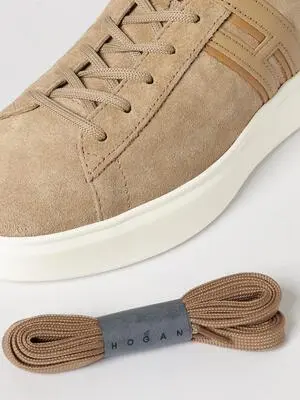 Hogan Suede Lace-up Sneakers - Brown