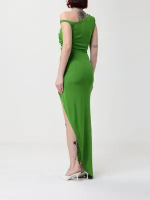 Elisabetta Franchi Midi Dress - Green