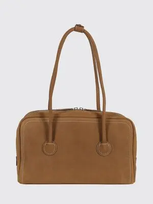 MARGESHERWOOD Hammered Leather Boston Bag
