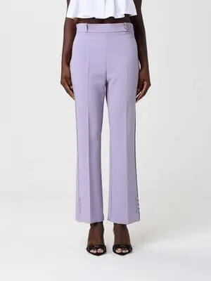Elisabetta Franchi Trousers - Lilac