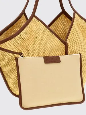 Hereu Calella Raffia Tote Bag - Beige