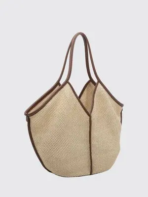 Hereu Calella Raffia Tote Bag - Beige