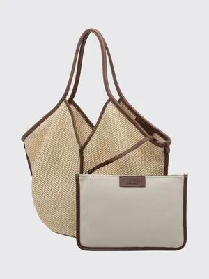 Hereu Calella Raffia Tote Bag - Beige