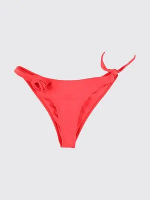 Coperni Bikini Bottom With Floral Appliqu - Red