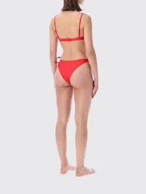 Coperni Bikini Bottom With Floral Appliqu - Red
