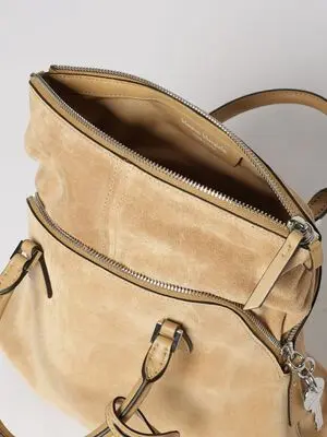 MAISON MARGIELA 5ac Soft Suede Bag - Beige