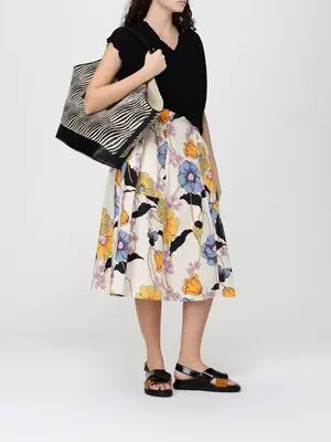 Marni Cotton Distressed Effect Vest - Black
